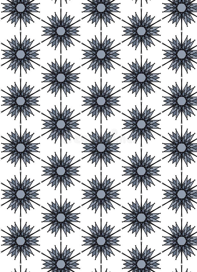 Illustration of a Repetitive Design Stock Illustration - Illustration ...