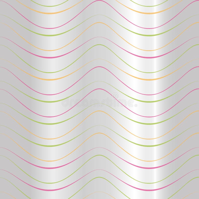 Illustration Representing a Background Color Parallel Waves on the ...