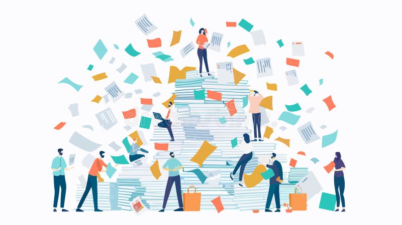 Administrative Burdens Stock Illustrations – 4 Administrative Burdens ...