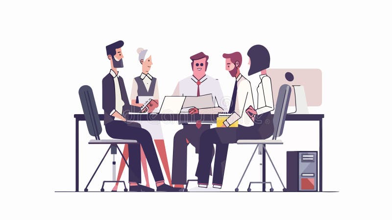 Effective Team Communication and Project Management Concept for ...