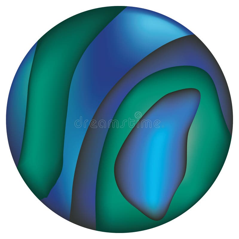 Illustration Represents an Abalone Colored Abstract Background Texture ...