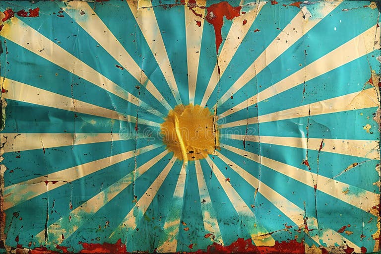 Retro Comic Sunburst Backgrounds Blue with Horizontal Lines and ...