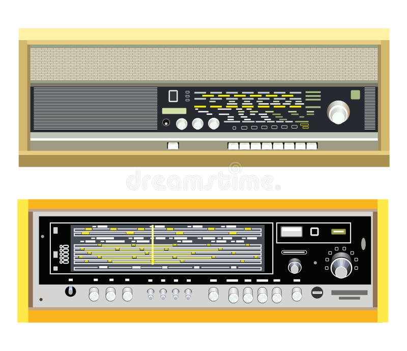 Old Radio Clip Art Stock Illustrations – 424 Old Radio Clip Art Stock ...