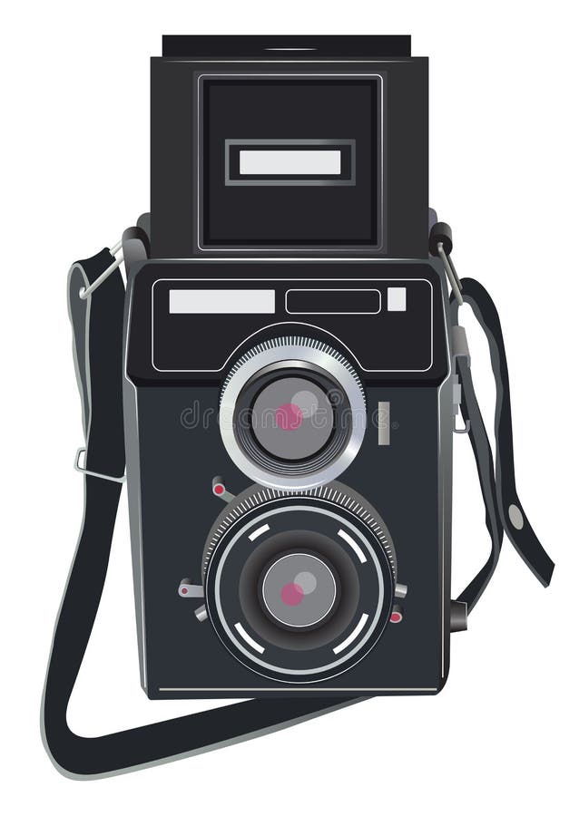 Illustration of Retro Photo Camera Stock Vector - Illustration of ...