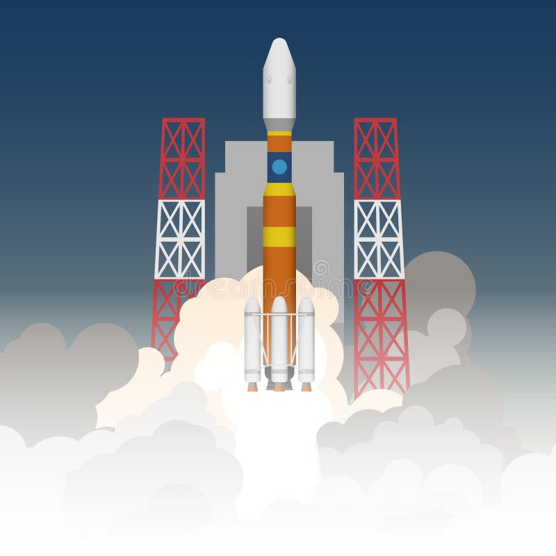 Illustration of Rocket Launch Stock Vector - Illustration of fire ... Illustration of Rocket Launch Stock Vector - Illustration of fire ...