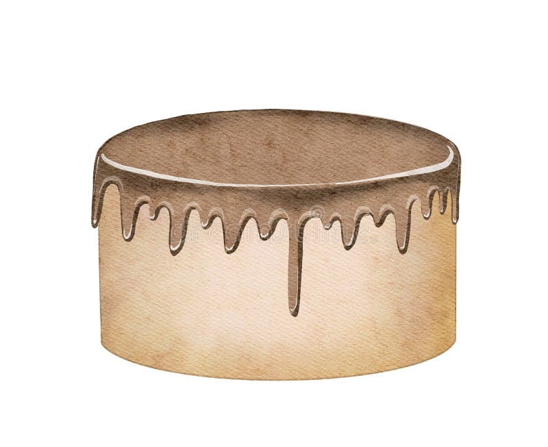 Illustration of a Cupcake with Icing Stock Illustration - Illustration ...