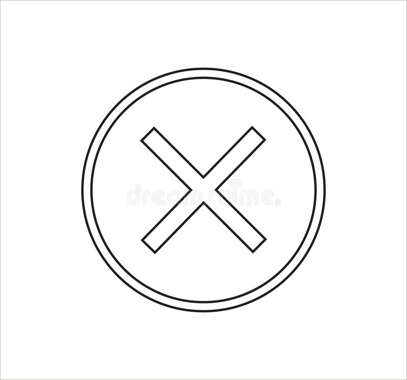 Mark Disapprove Stock Illustrations – 706 Mark Disapprove Stock ...