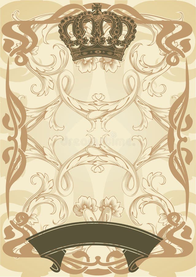 Illustration Royal Background Stock Vector - Illustration of elegance ...