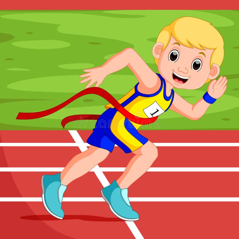 Winning A Race Clipart