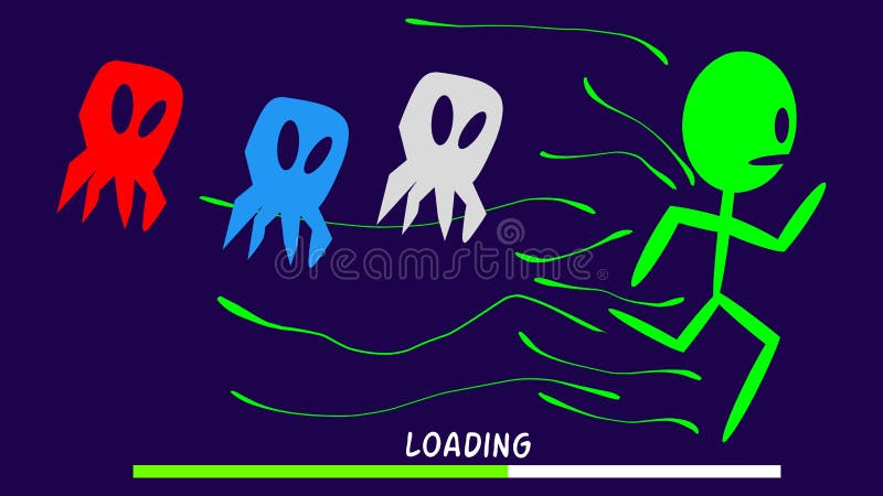 Ghost Running Stock Illustrations – 391 Ghost Running Stock ...