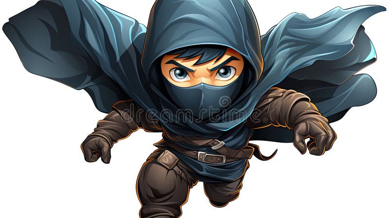Running Ninja Stock Illustrations – 145 Running Ninja Stock ...