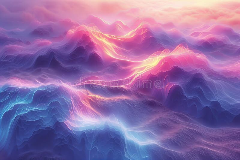 Illustration of Sandy Background, Top View, Soft Light, Detailed ...