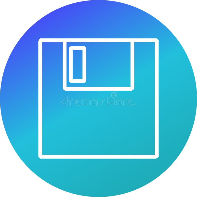 Illustration Save Icon for Personal and Commercial Use. Stock ...