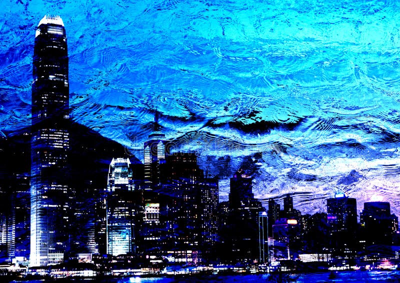 Illustration of the Scary Dream Stock Photo - Image of exposure ...