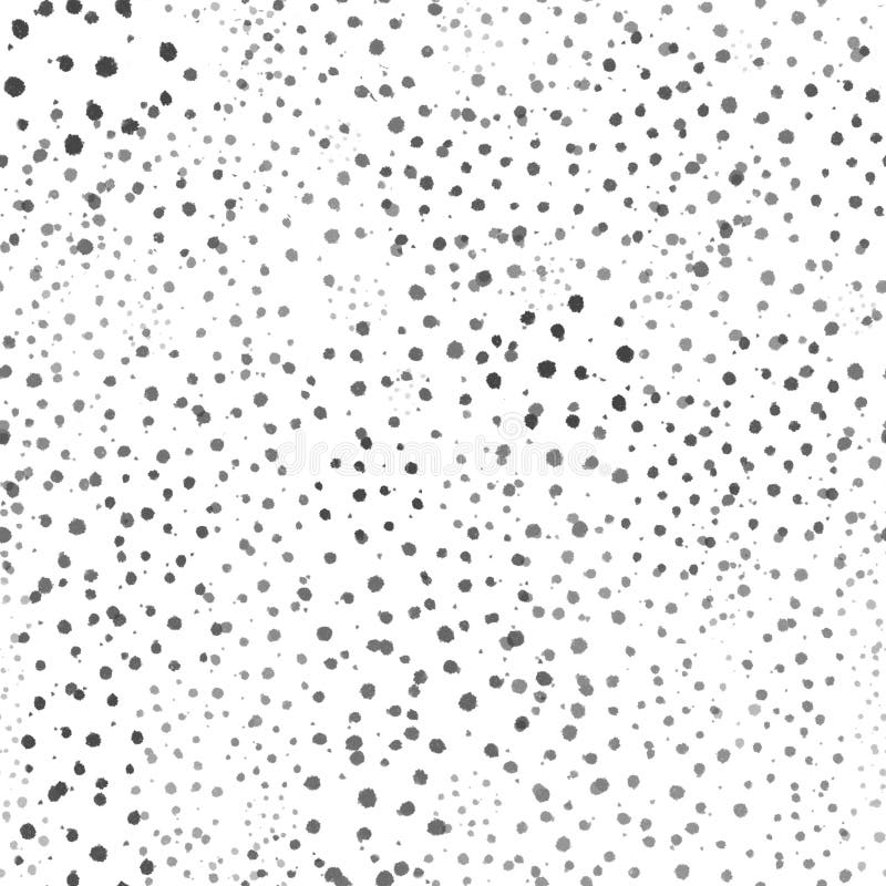 Seamless Pattern Isolated Black Spots Stock Illustrations – 1,514 ...