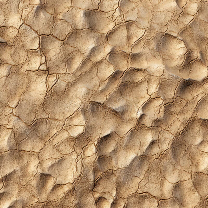 Seamless Texture of Dry Cracked Earth, Abstract Background for Design ...