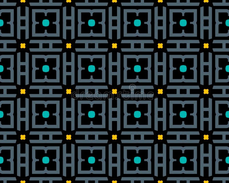 Illustration of Seamless Tile Pattern - Perfect for Background or ...