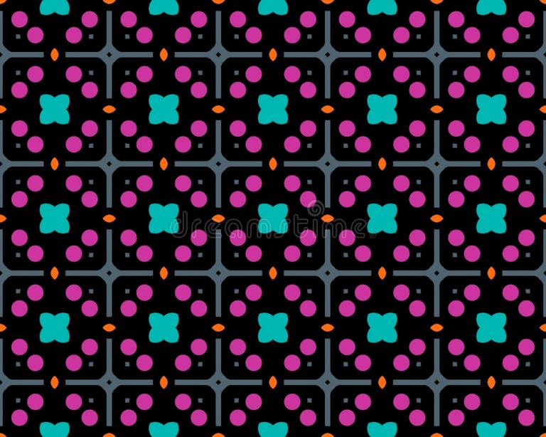 Illustration of Seamless Tile Pattern - Perfect for Background or ...