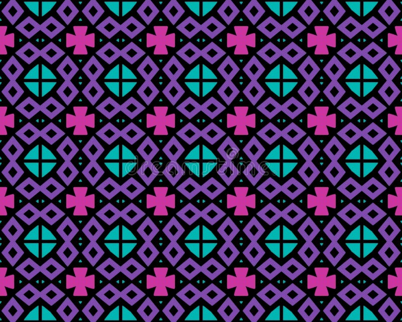 Illustration of Seamless Tile Pattern - Perfect for Background or ...