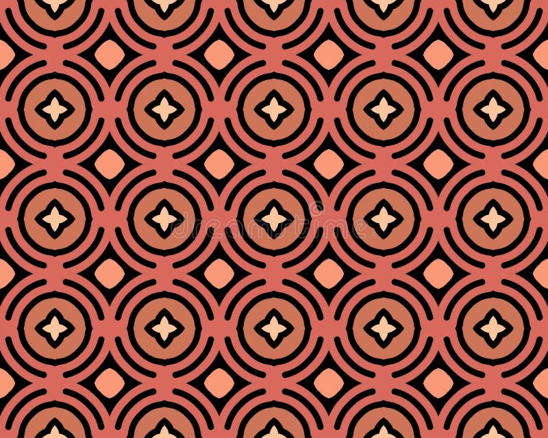 Illustration of Seamless Tile Pattern - Perfect for Background or ...