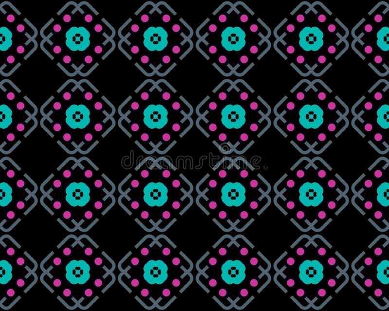 Illustration of Seamless Tile Pattern - Perfect for Background or ...