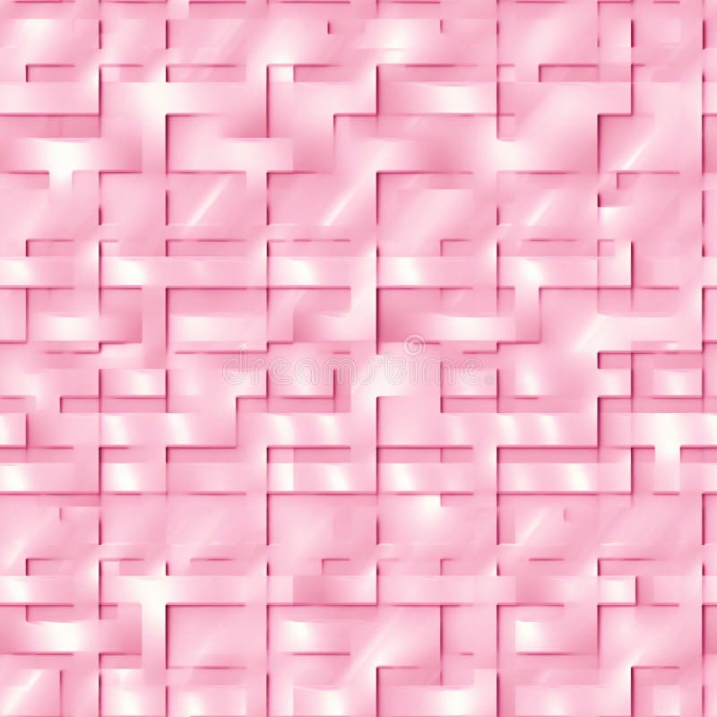 Seamless Tileable Abstract Background with Pink Squares in Diagonal ...