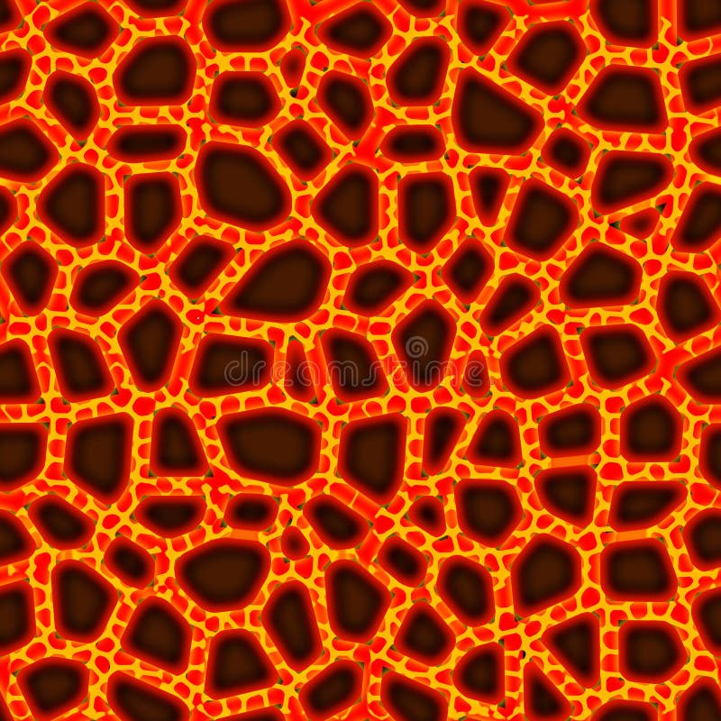 Lava stock illustration. Illustration of repeated, burn - 101617232