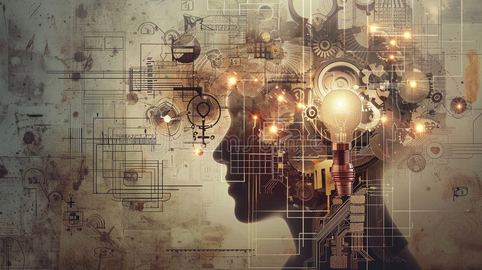 Illustration of Self Awareness and Internal Cognitive Observation ...