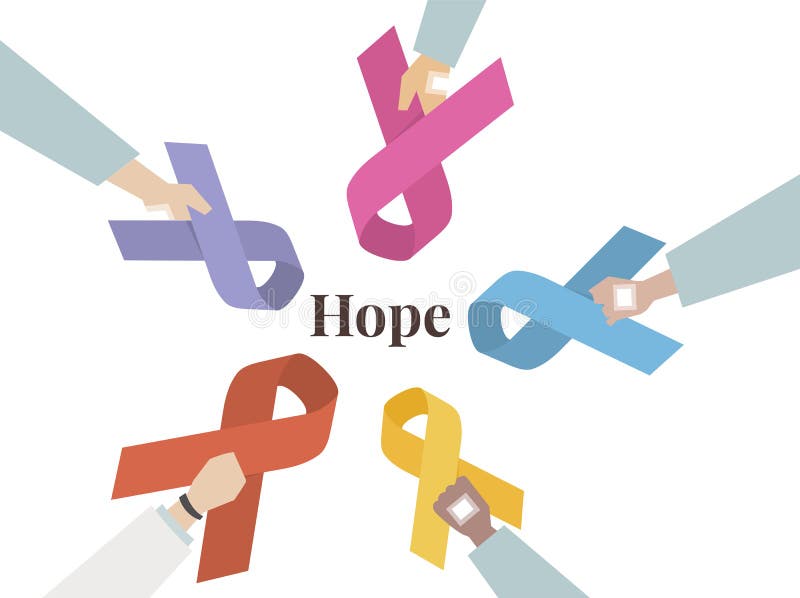 Illustration Set of Awareness Ribbons Stock Illustration - Illustration ...