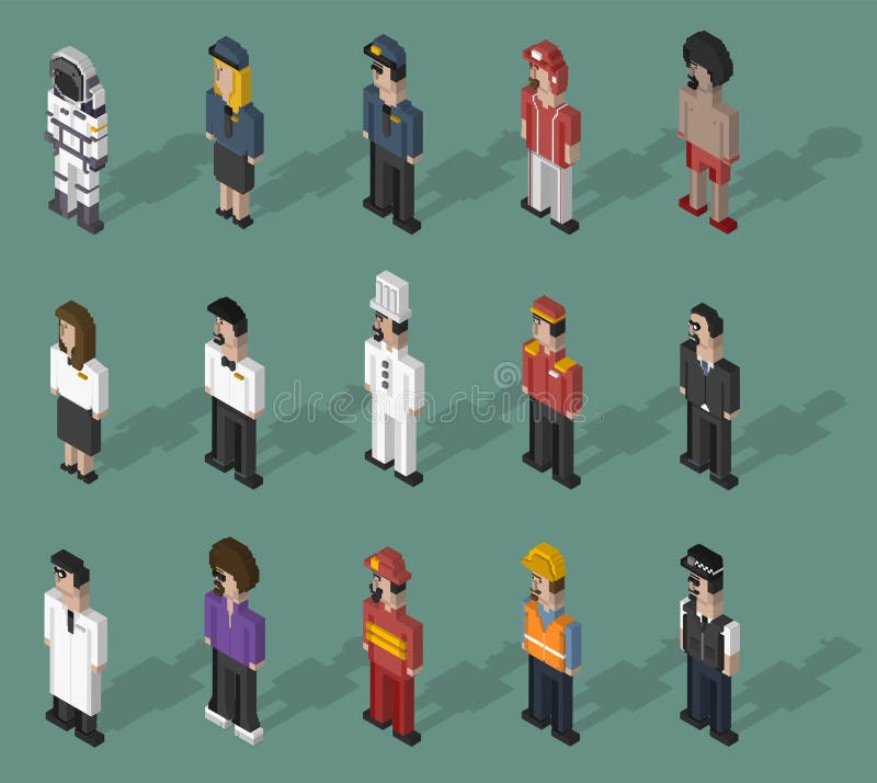 Pixelated Men Stock Illustrations – 638 Pixelated Men Stock ...