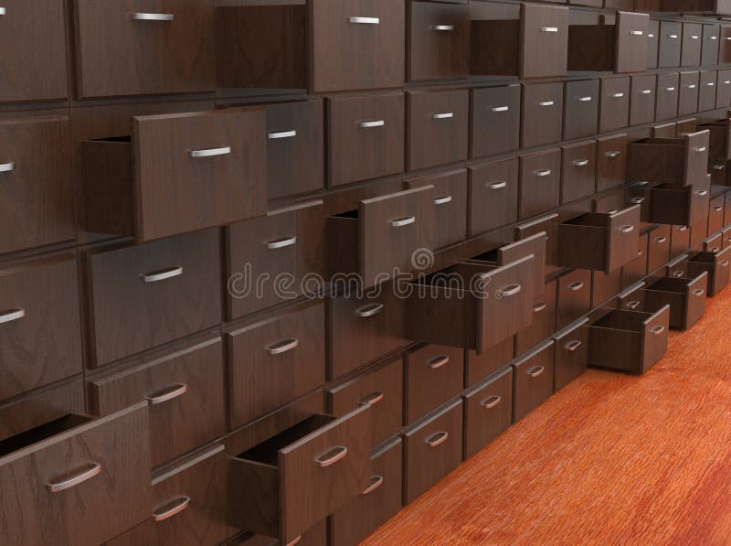 Illustration Set of Retractable Boxes Stock Illustration - Illustration ...