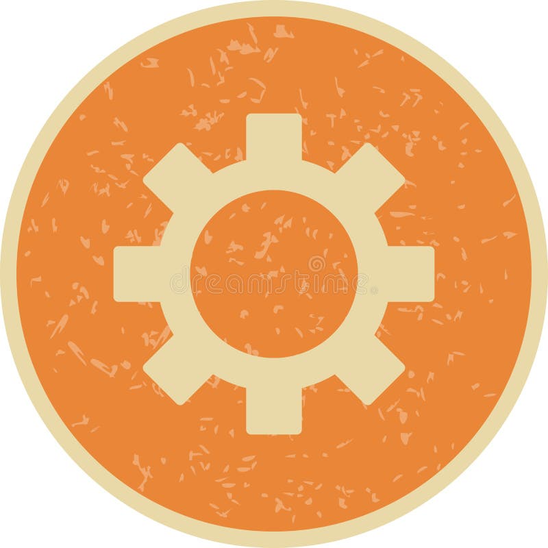 Illustration Settings Icon for Personal and Commercial Use. Stock ...