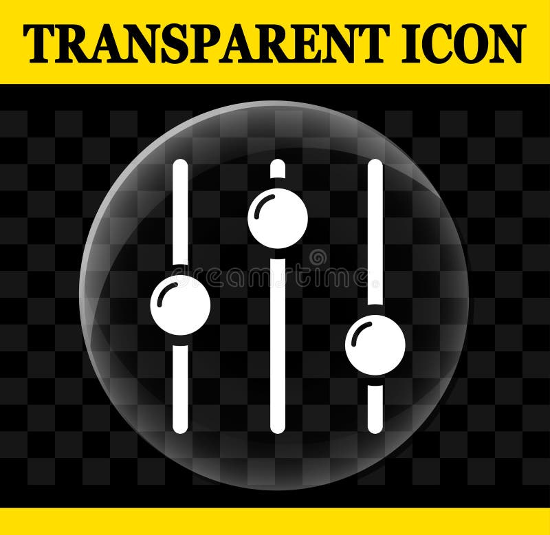 Settings Vector Circle Transparent Icon Stock Vector - Illustration of ...