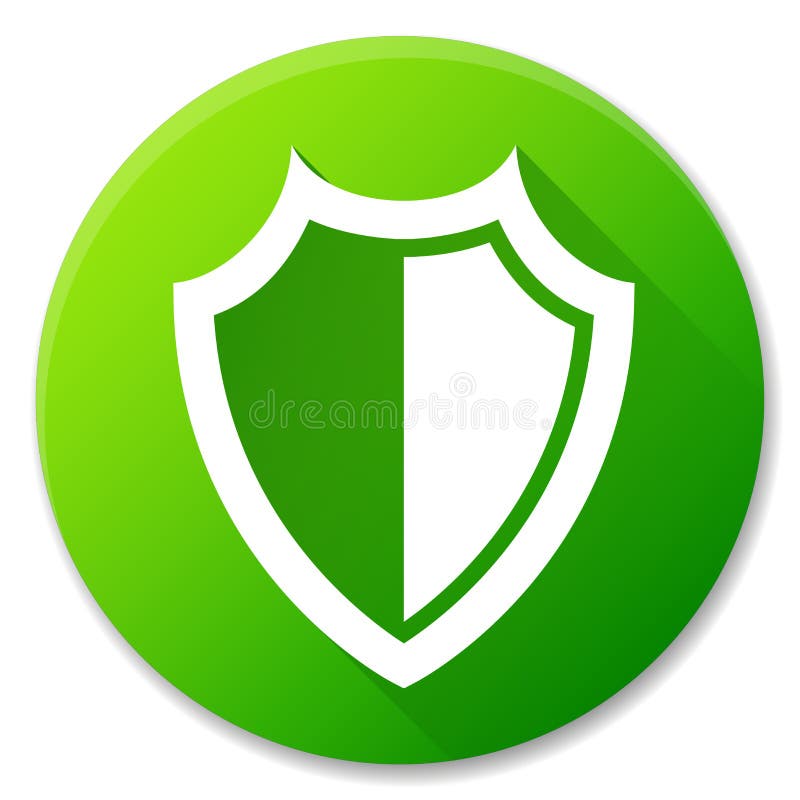 Shield green house logo stock vector. Illustration of gift - 42121220