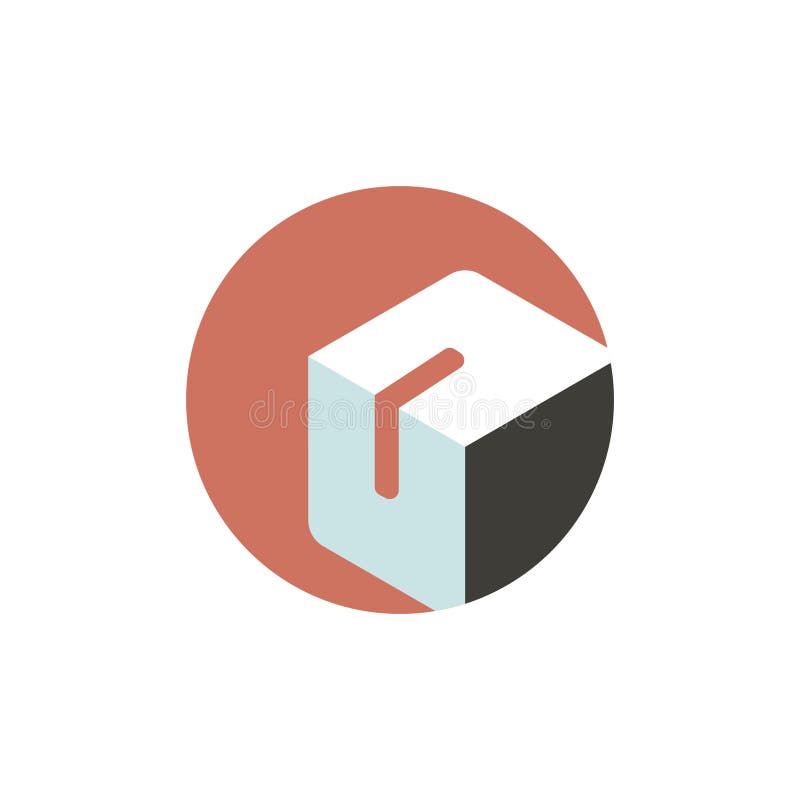 Illustration of Shipping Box Icon Stock Vector - Illustration of postal ...