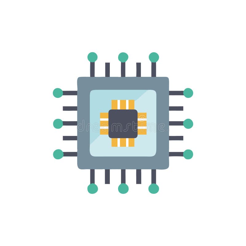 Innovative SoC Solutions Icon Stock Illustration - Illustration of ...