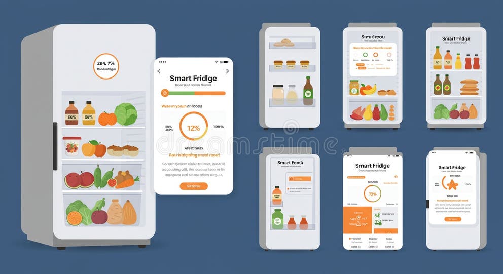 Fridge Interface Stock Illustrations – 1,034 Fridge Interface Stock ...