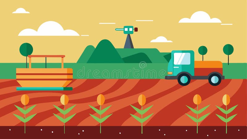 An Illustration Showing How Soil Sampling Machines Can Be Used in ...
