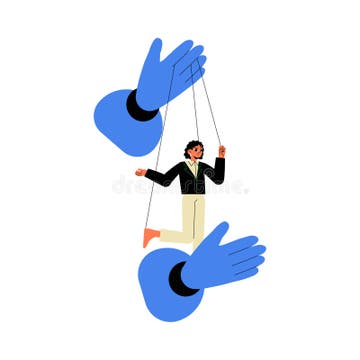 Human Puppet Strings Stock Illustrations – 120 Human Puppet Strings ...
