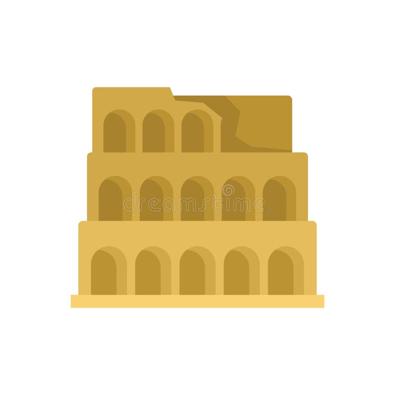 The Colosseum Building Representing Ancient Roman Architecture Stock ... The Colosseum Building Representing Ancient Roman Architecture Stock ...