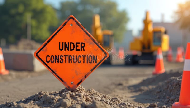 Ongoing Construction Illustration Stock Illustrations – 387 Ongoing ...