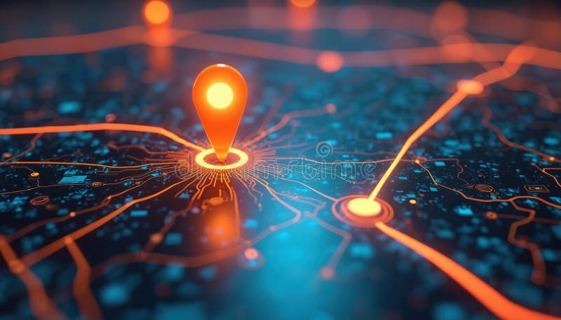 Route Tracking Concept Illustration Stock Illustrations – 5,555 Route ...