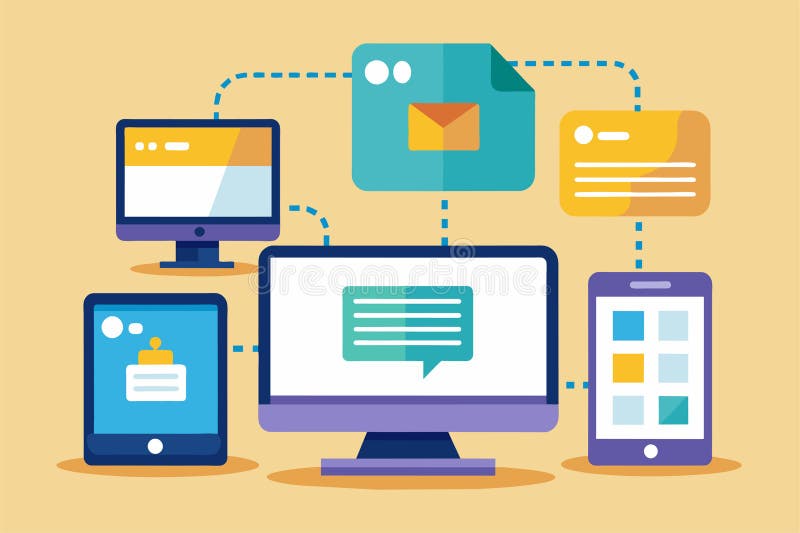 This Illustration Shows How To Transfer Files from a Computer To a ...