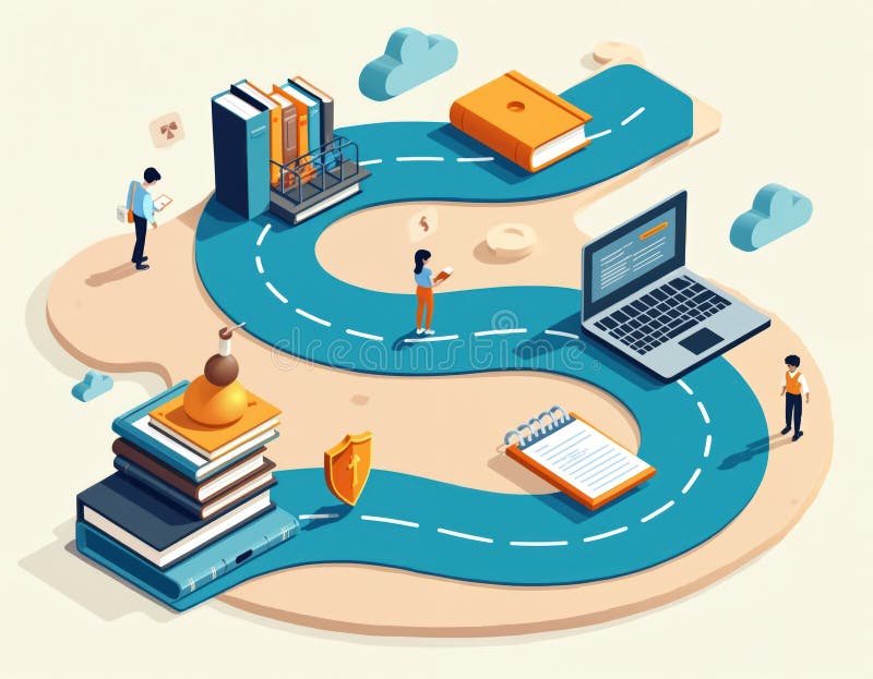 Lifelong Learning Journey Stock Illustrations – 600 Lifelong Learning ...