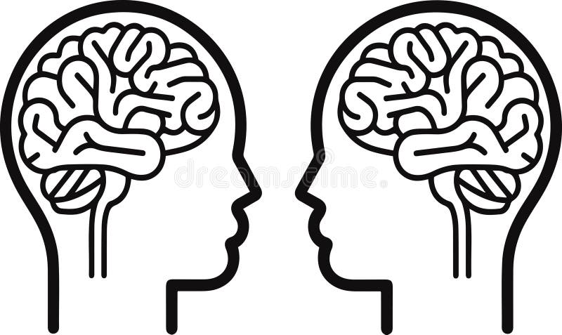 Profile View Brain Stock Illustrations – 1,624 Profile View Brain Stock ...