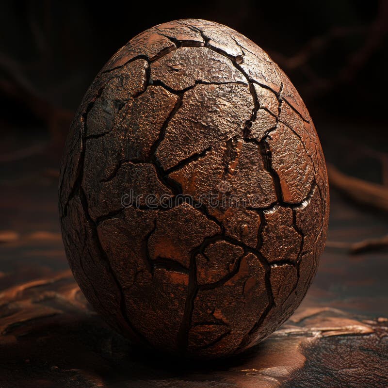 The Illustration Shows a Pure Copper Rock, Symbolizing the Mining and ...