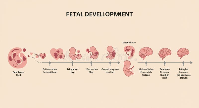 Fetal Brain Development Stock Illustrations – 62 Fetal Brain ...