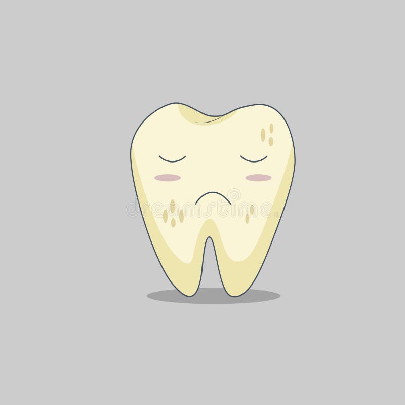 Illustration of a Sick Tooth Stock Vector - Illustration of beautiful ...