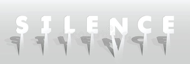 Silence Word Stock Illustrations – 933 Silence Word Stock Illustrations ...