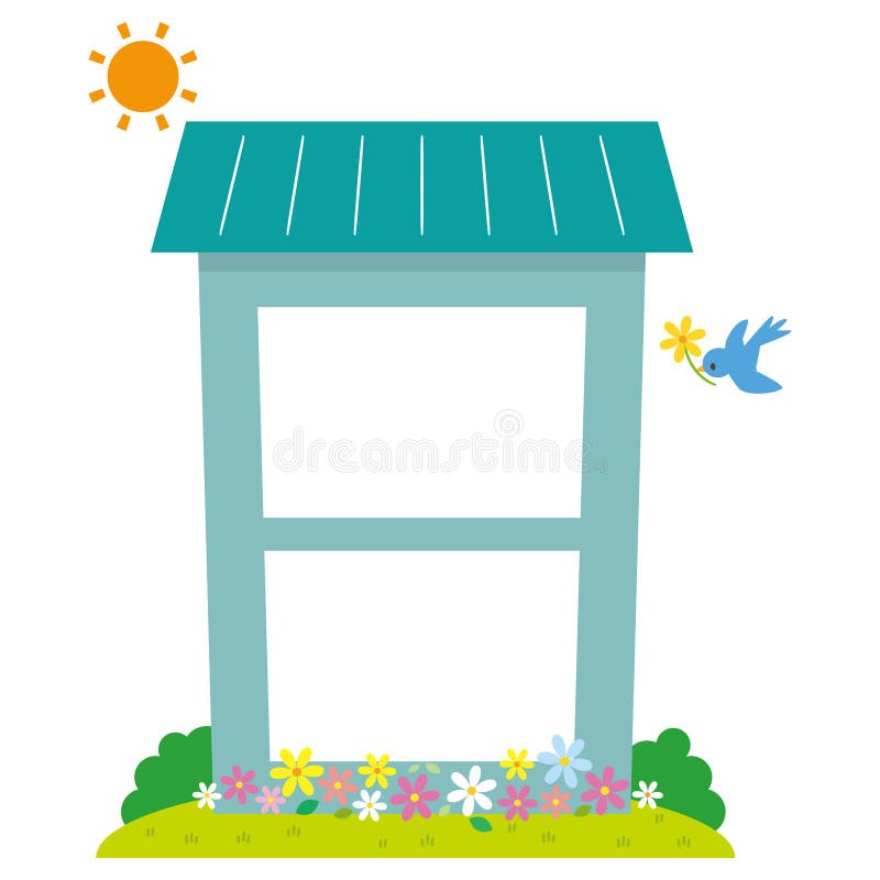 Illustration of Simple Cute House Stock Vector - Illustration of ...